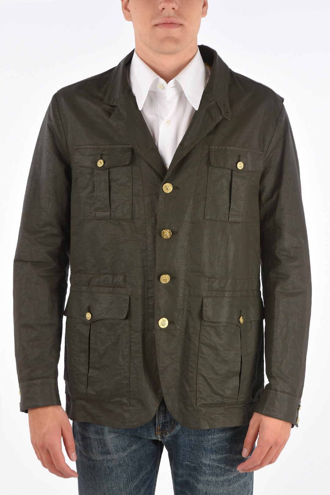 Corneliani CC COLLECTION FIELD.J giacca utility ADAMSON uno spacco ...