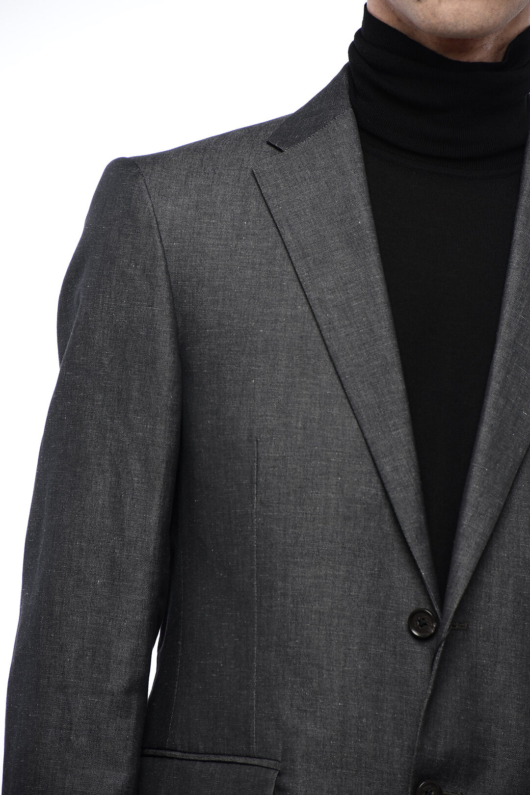 Corneliani CC COLLECTION Flax Blend Half-lined Blazer men - Glamood Outlet