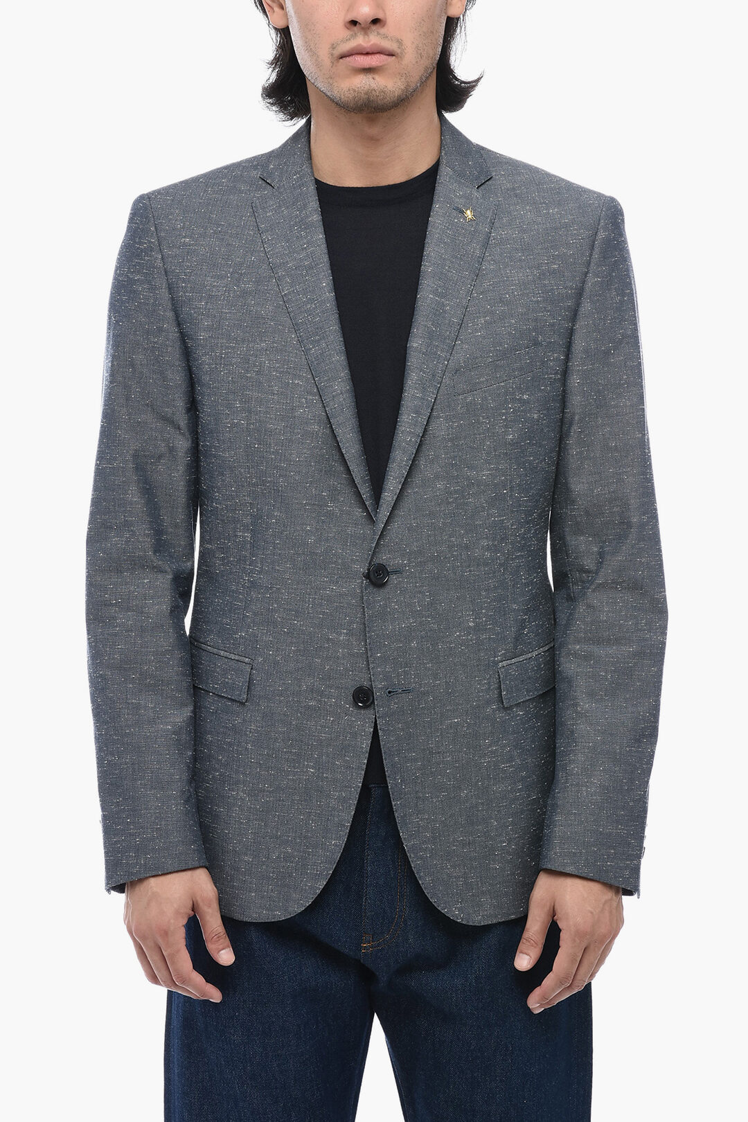 Corneliani CC COLLECTION Half-lined Blazer with Flap Pockets men ...