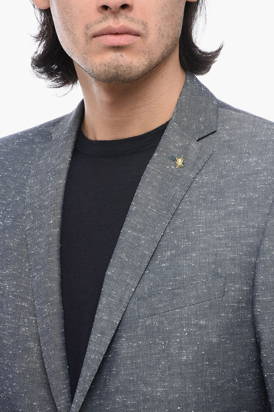 Corneliani CC COLLECTION Half-lined Blazer with Flap Pockets men ...