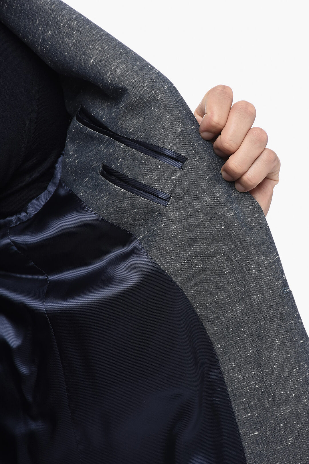 Corneliani CC COLLECTION Half-lined Blazer with Flap Pockets men ...