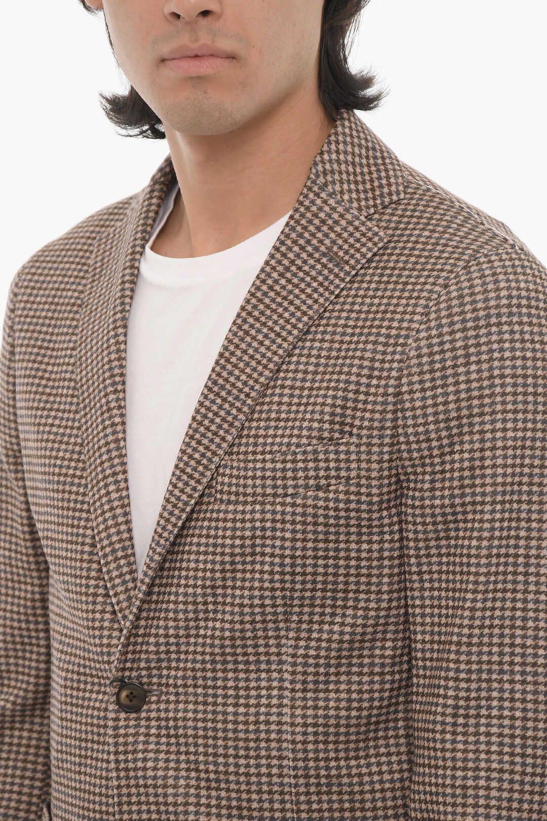 Corneliani CC COLLECTION Half-lined Houndstooth Suit men - Glamood Outlet