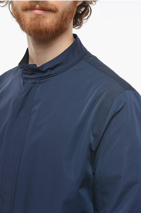 Corneliani CC COLLECTION Nylon SHAPE MEMORY Bomber Jacket men - Glamood ...