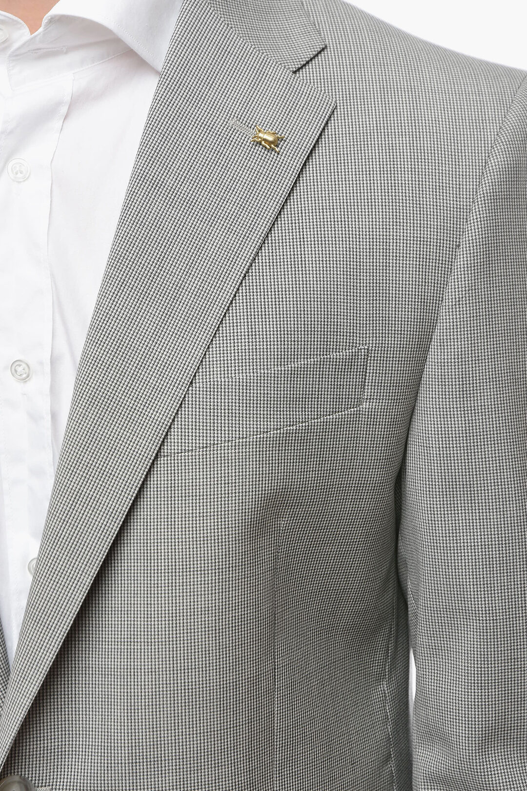 Corneliani CC COLLECTION Side Split RIGHT Houndstooth Suit men ...