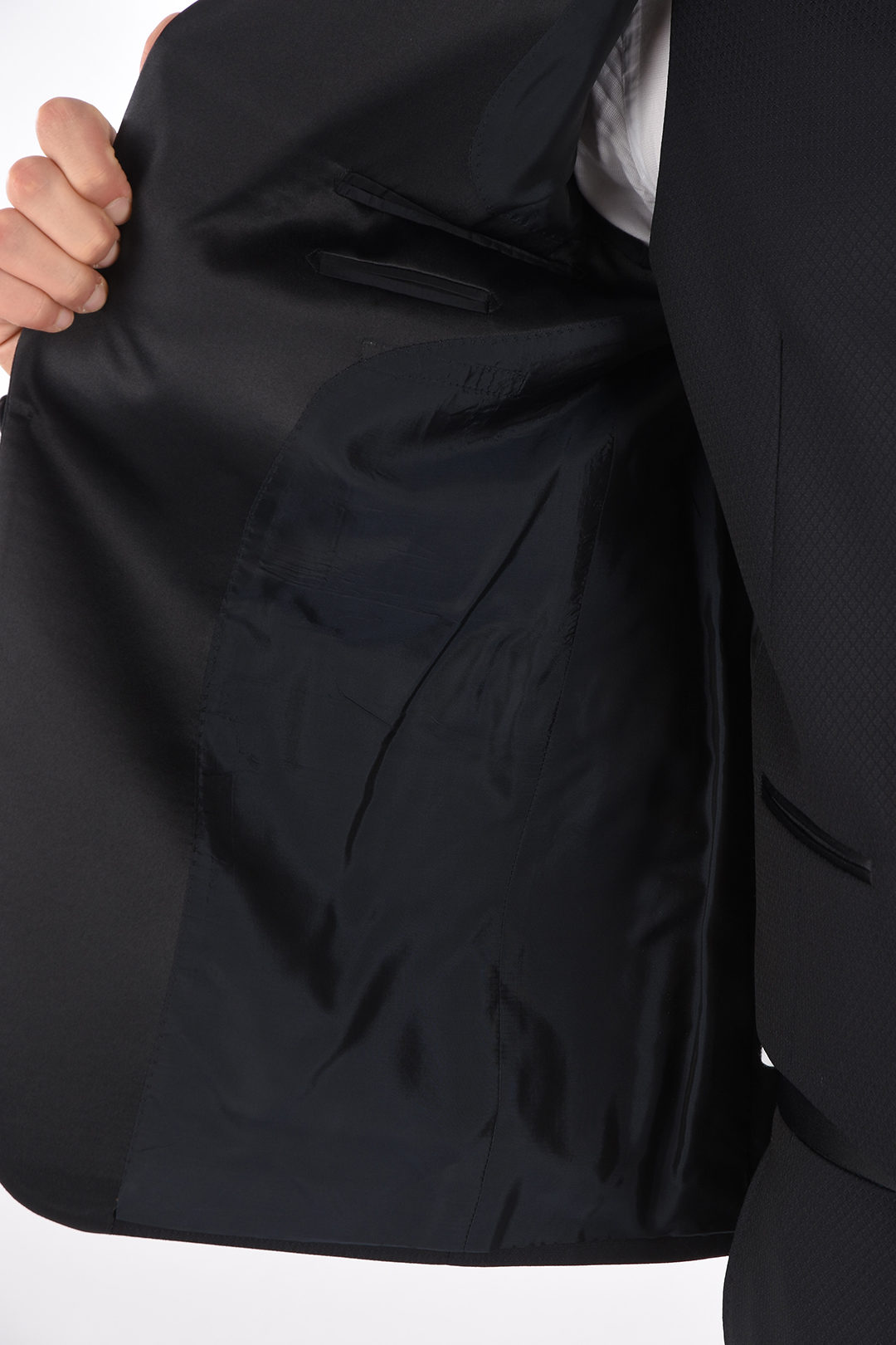 Tagliatore center vent peak lapel 3 piece waistcoat suit men - Glamood ...