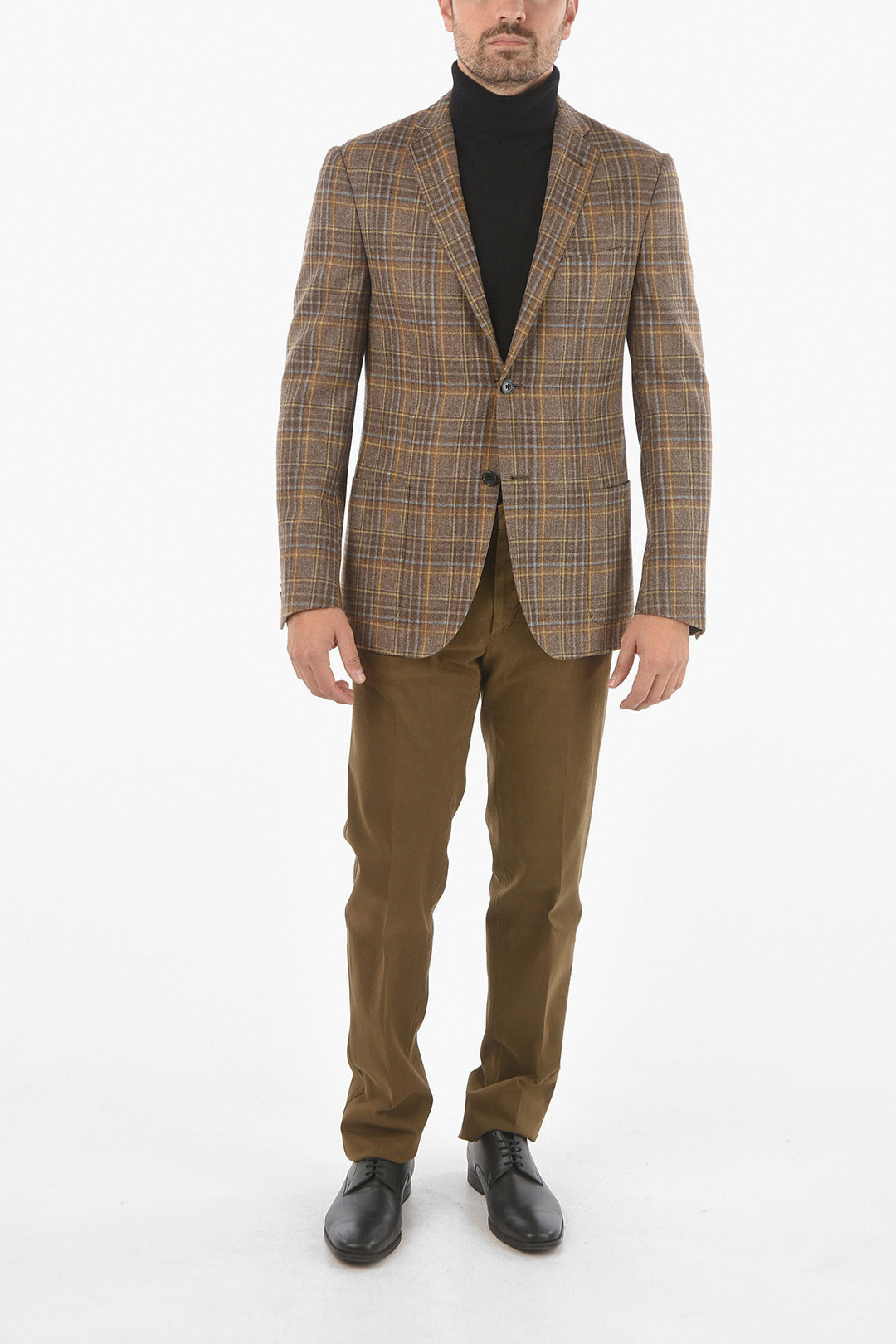 Corneliani Checked GATE Blazer men - Glamood Outlet