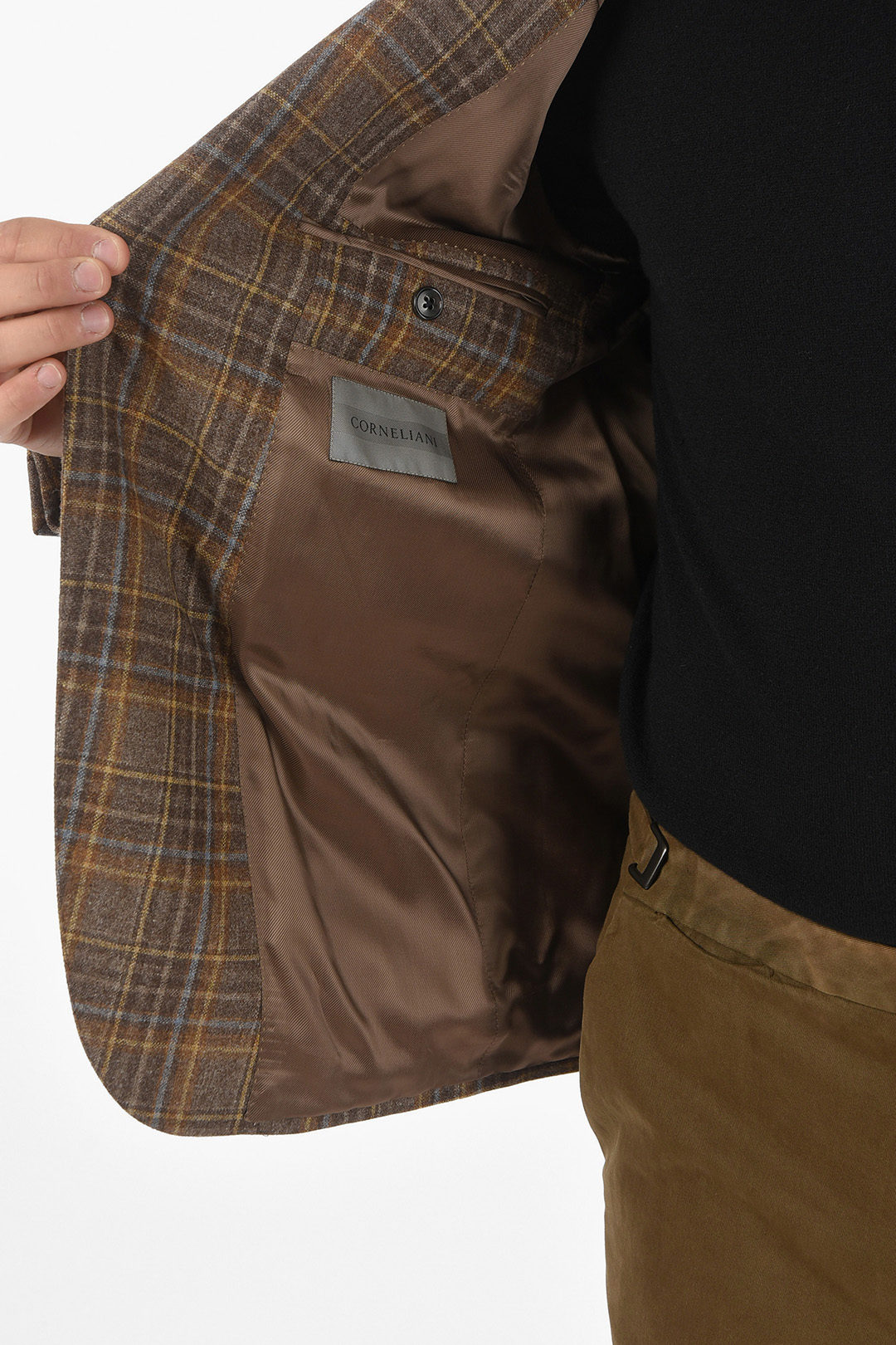 Corneliani Checked GATE Blazer men - Glamood Outlet