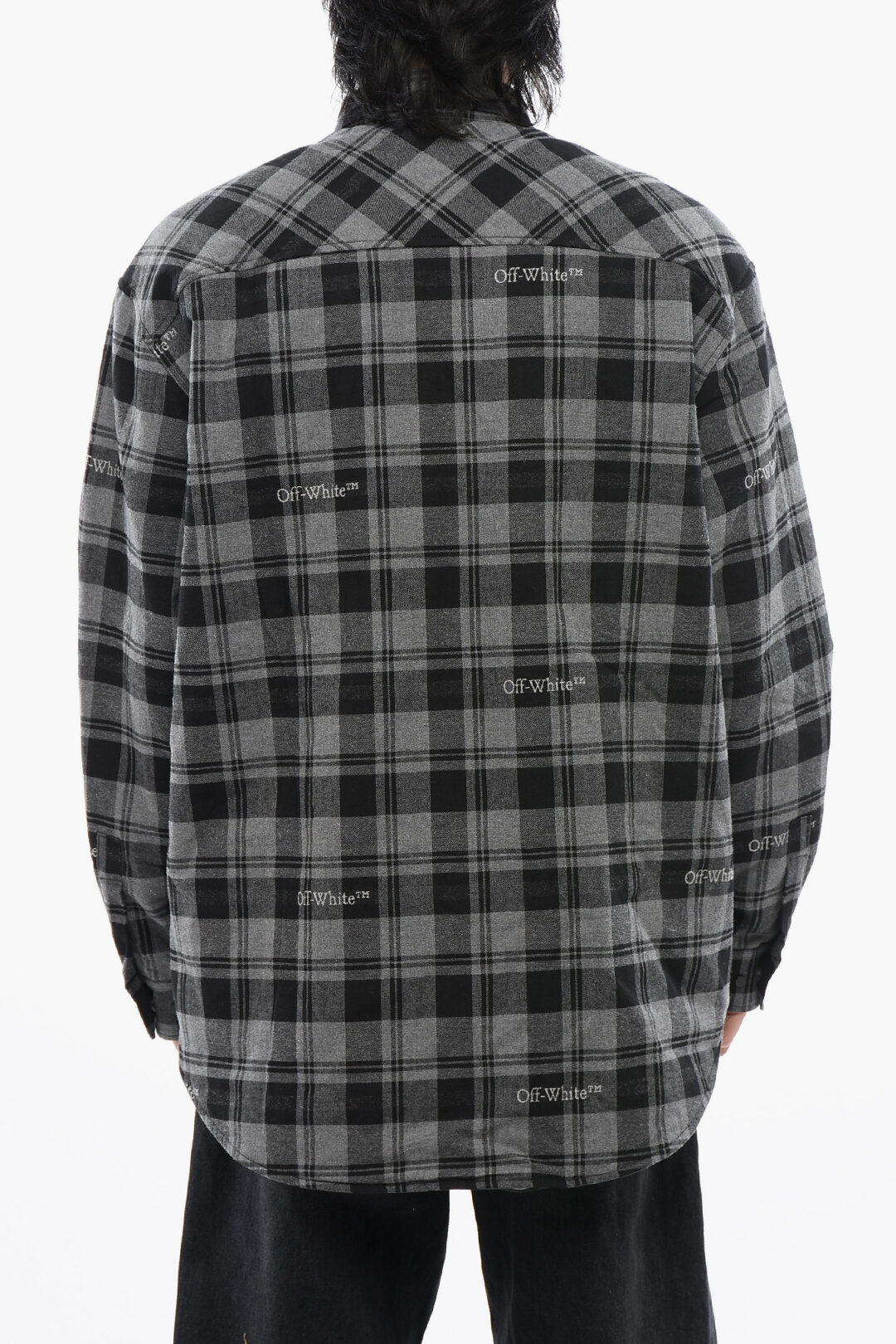 Off-White Checkered Padded Overshirt men - Glamood Outlet