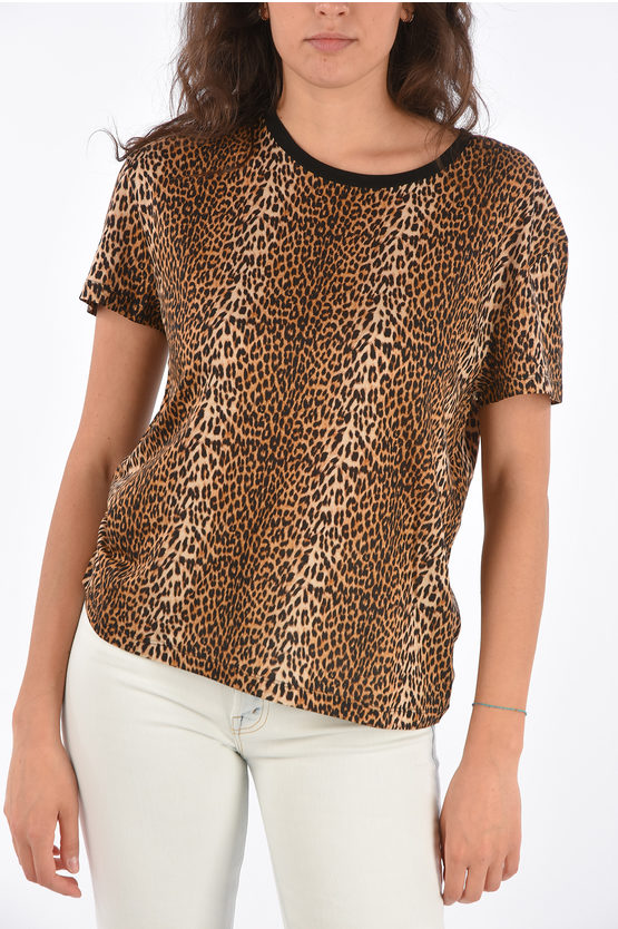 Celine cheetah-print t-shirt women - Glamood Outlet