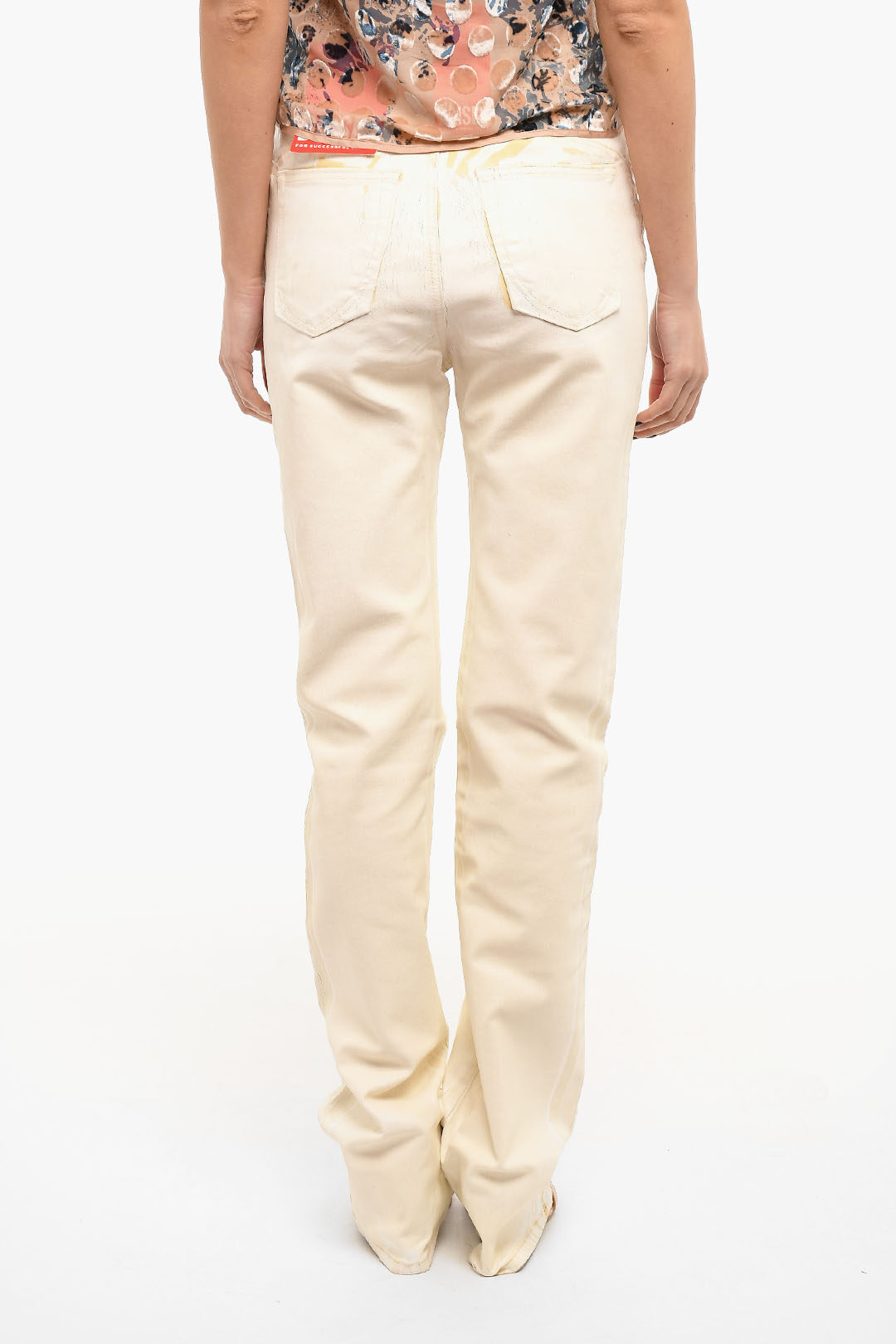 Diesel Coated Denim Slim-Fit Jeans D-LYA High Waist women - Glamood Outlet