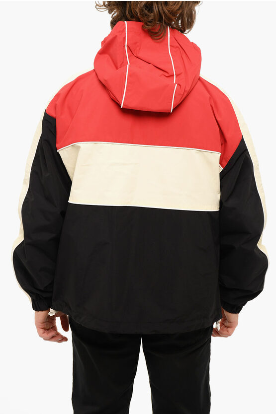 Diesel Color Block J-JASON Outerwear Jacket with Hood men - Glamood Outlet