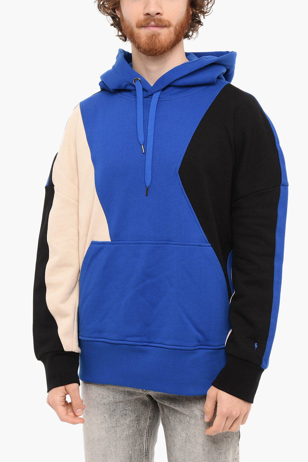 Neil Barrett Color Block MODE Hoodie men - Glamood Outlet