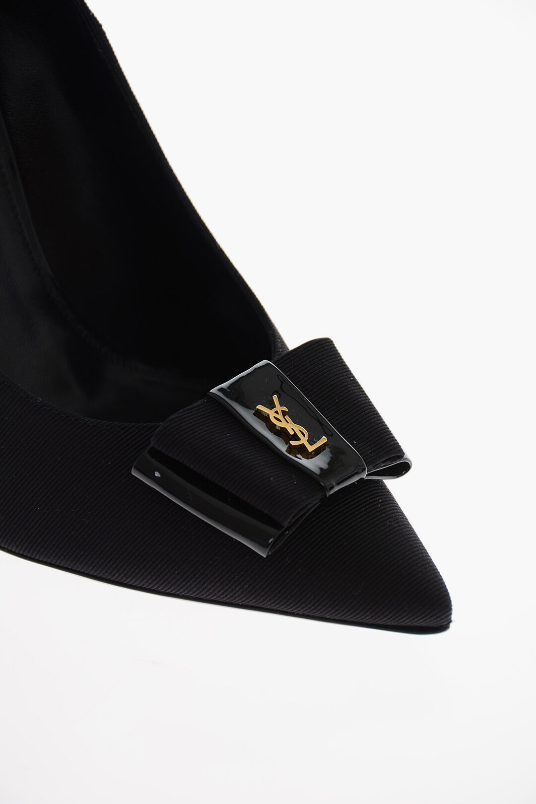 Saint Laurent Cone Heel PENELOPE Fabric Pumps 12cm women - Glamood Outlet