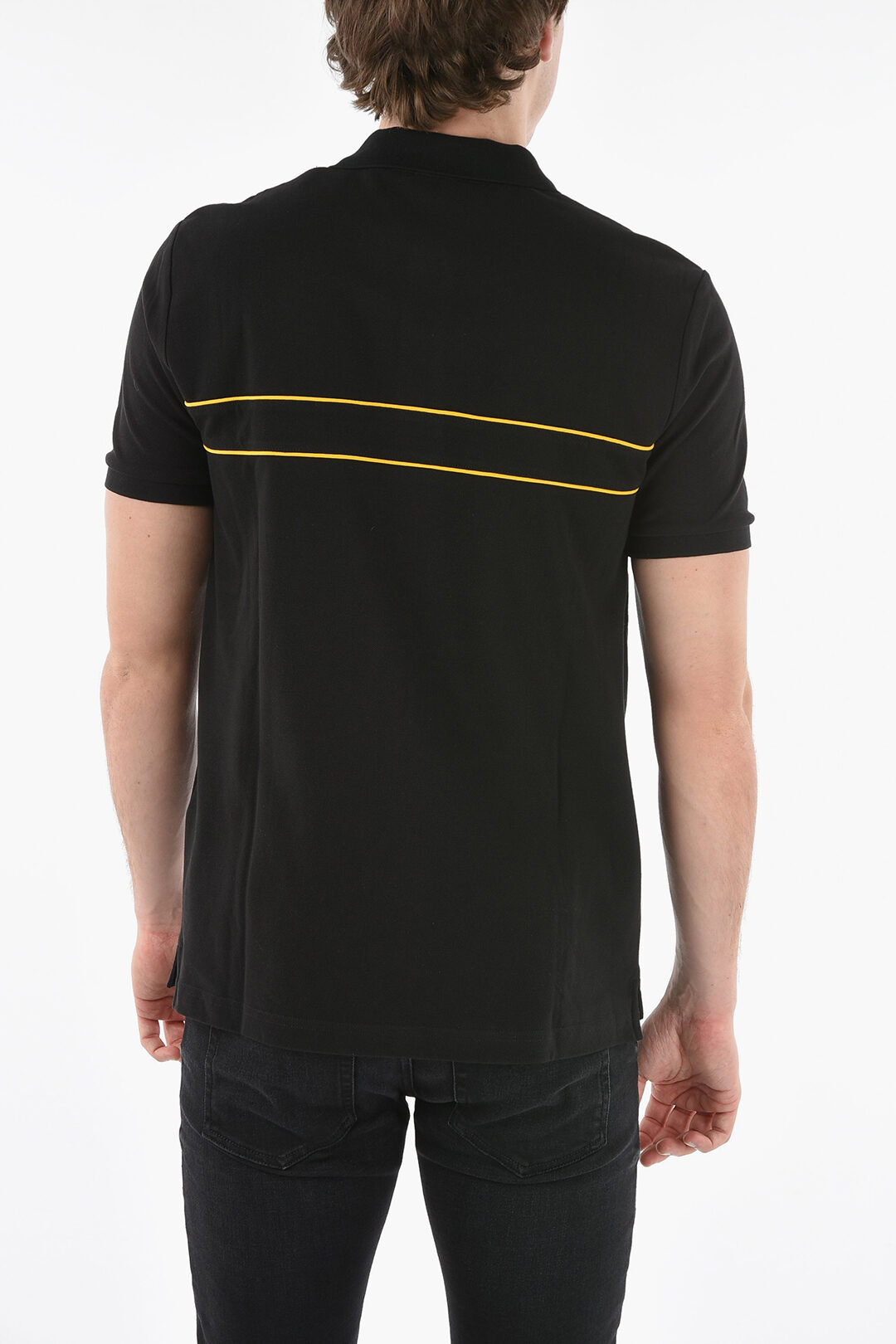 Diesel Contrasting Bands Solid Color T-SMITH Polo Shirt men - Glamood ...