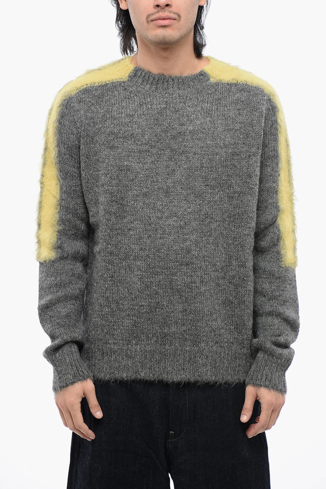Jil Sander Contrasting Bands Wool Sweater men - Glamood Outlet