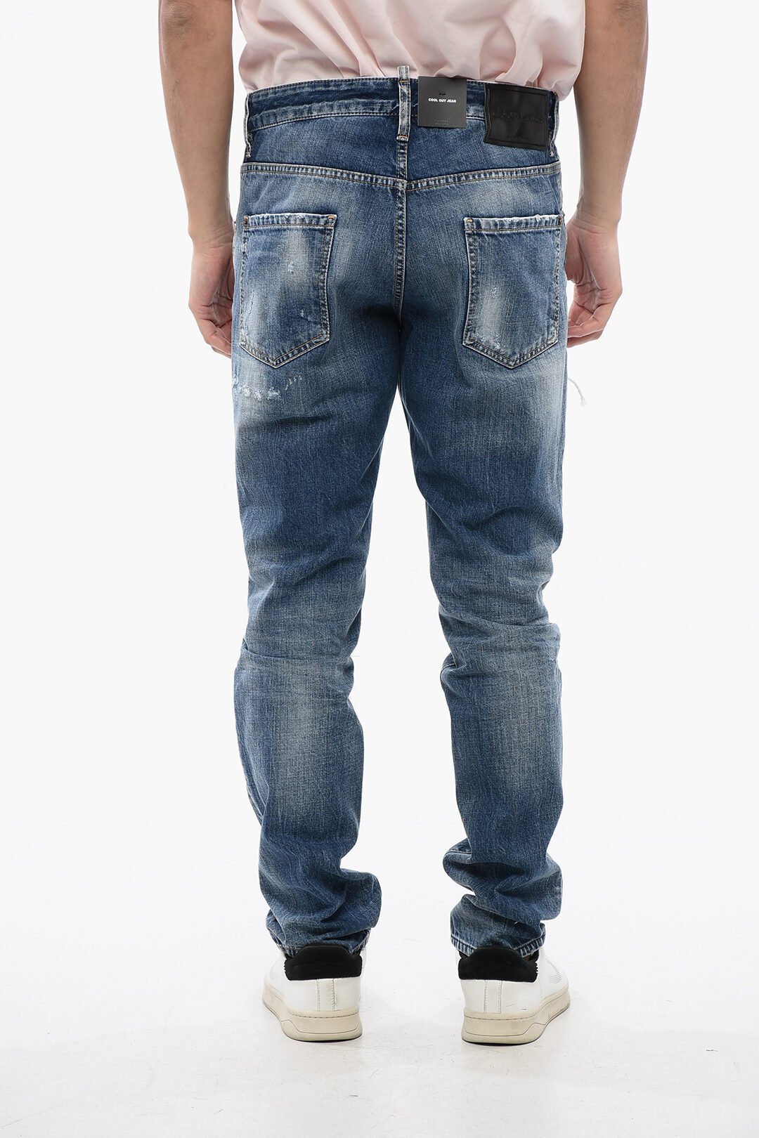 Dsquared2 Cool Guy Fit Distressed Denims 17cm men - Glamood Outlet