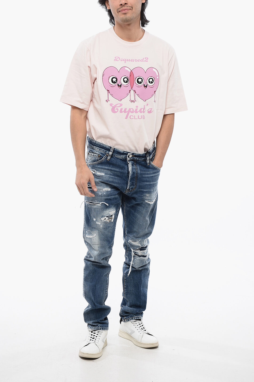 Dsquared2 Cool Guy Fit Distressed Denims 17cm men - Glamood Outlet