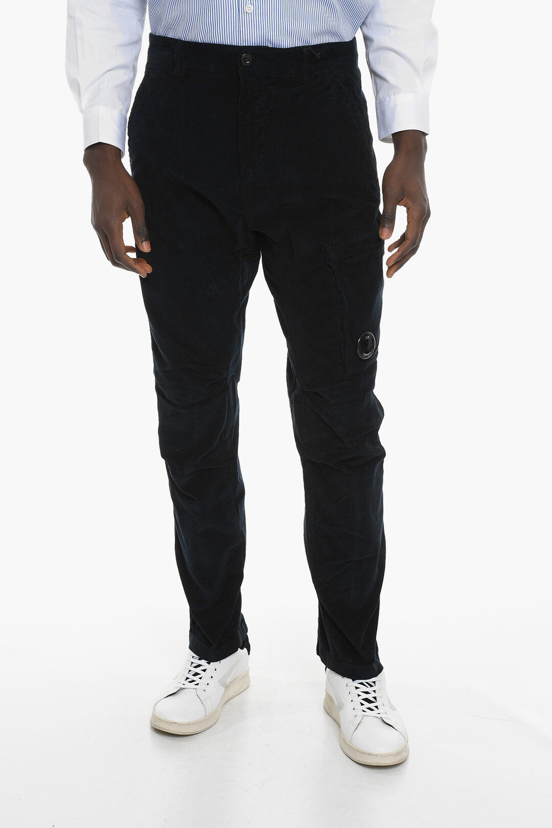 Cp Company Corduroy Cargo Pants Men Glamood Outlet