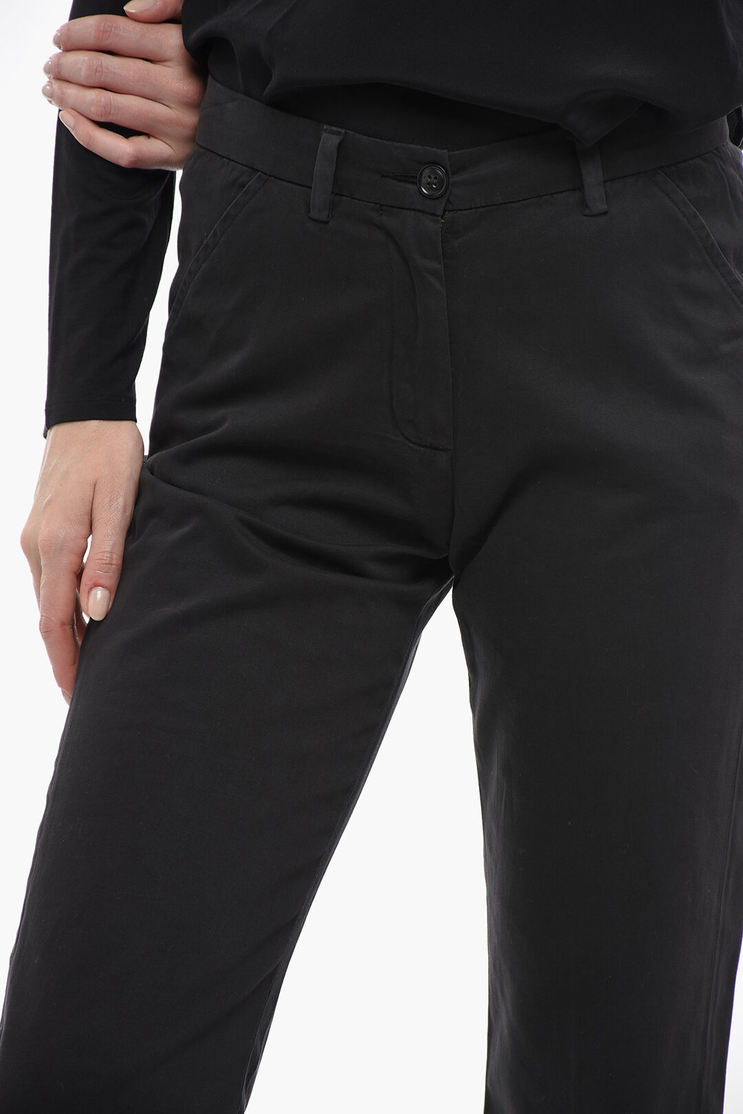 Woolrich Cotton AMERICAN Chino women - Glamood Outlet
