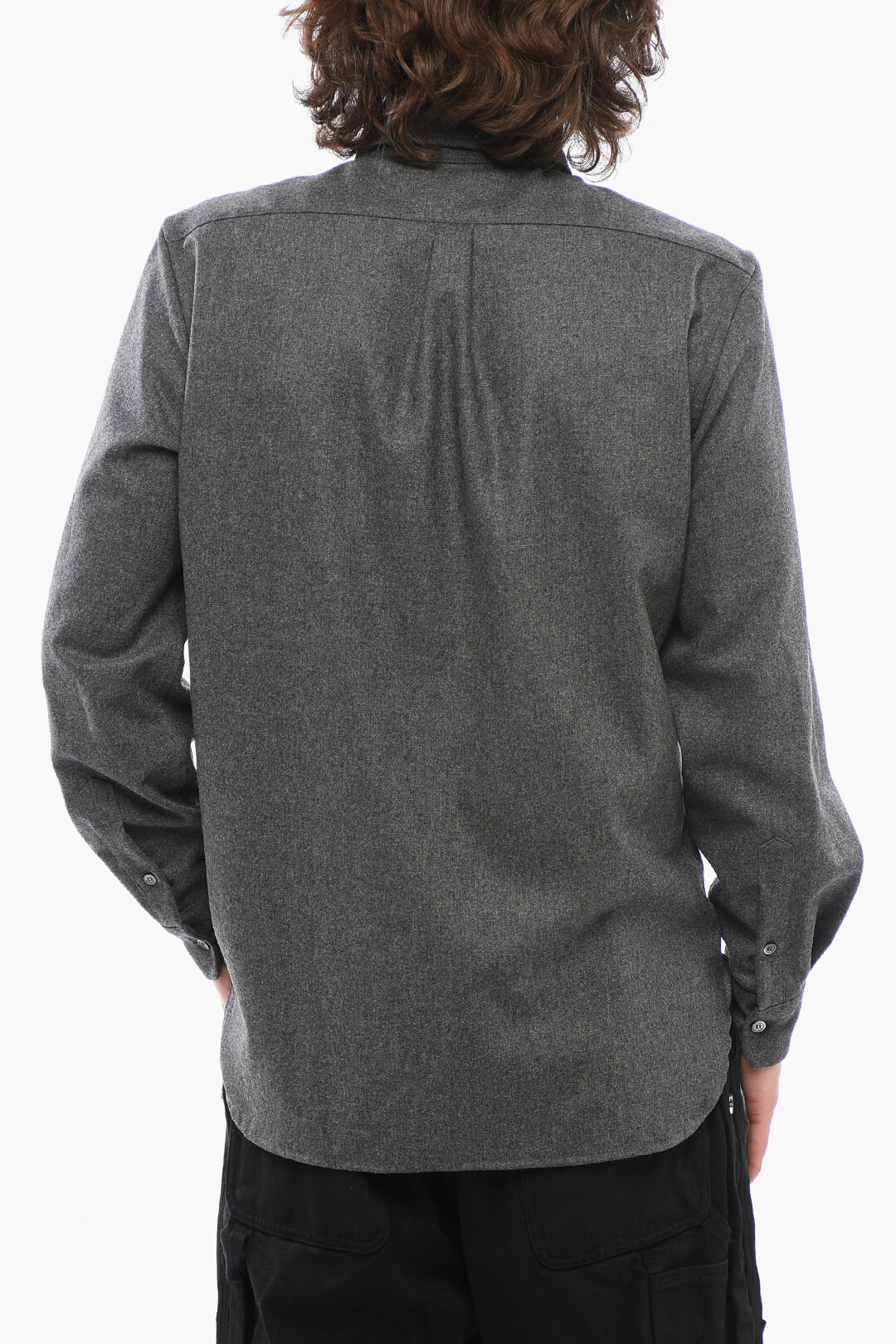 Department 5 Cotton and Virgin Wool Button Down STRAMP Shirt men ...