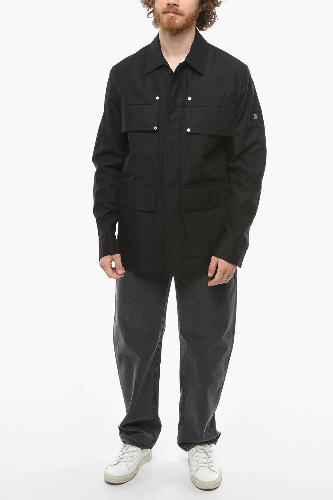 Alyx Cotton Blend Overshirt with Utility Pockets men - Glamood Outlet