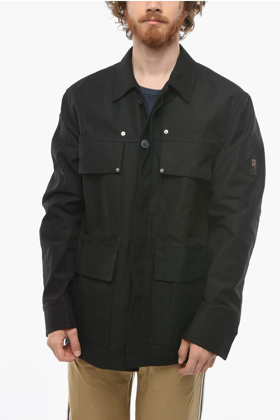Alyx Cotton Blend Overshirt with Utility Pockets men - Glamood Outlet