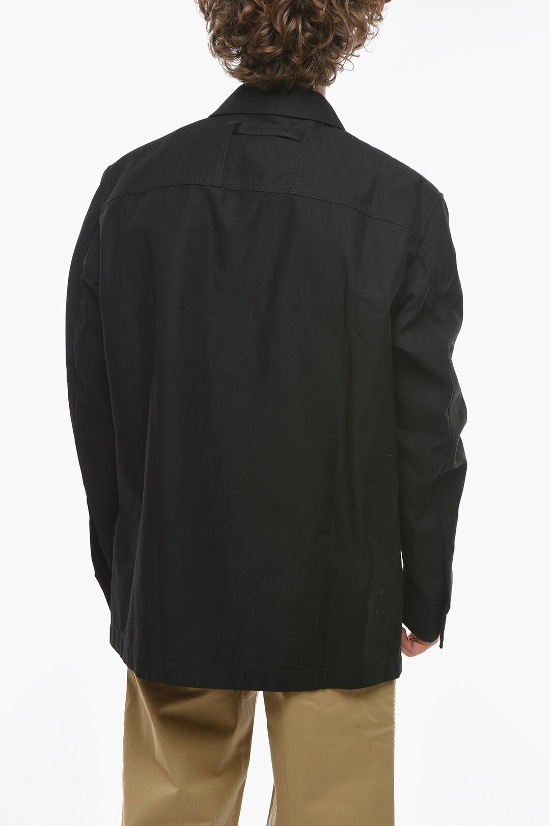 Alyx Cotton Blend Overshirt with Utility Pockets men - Glamood Outlet