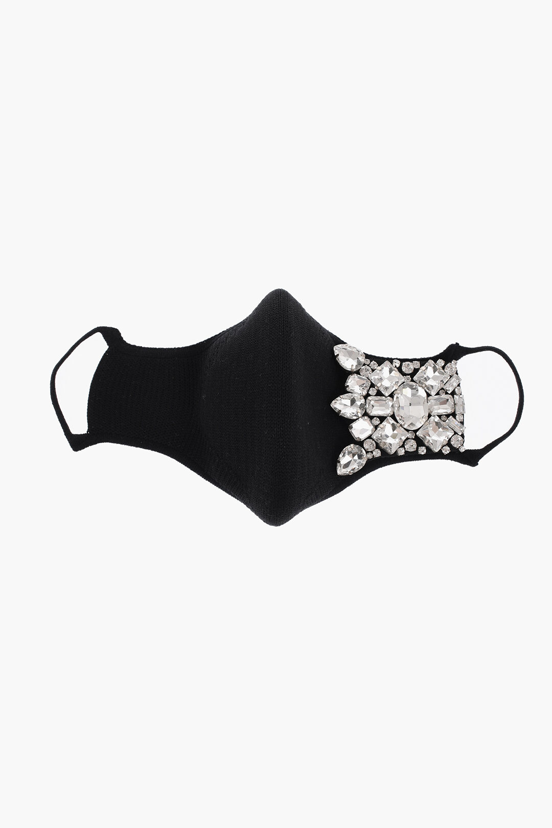 Balmain Cotton-blended Mask with Jewels women - Glamood Outlet