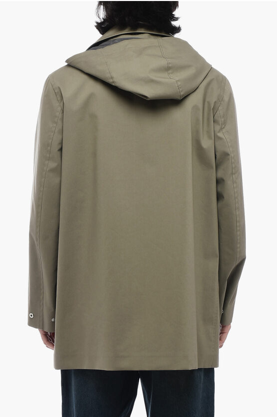 Corneliani Cotton-blended Trench with Removable Hood men - Glamood Outlet