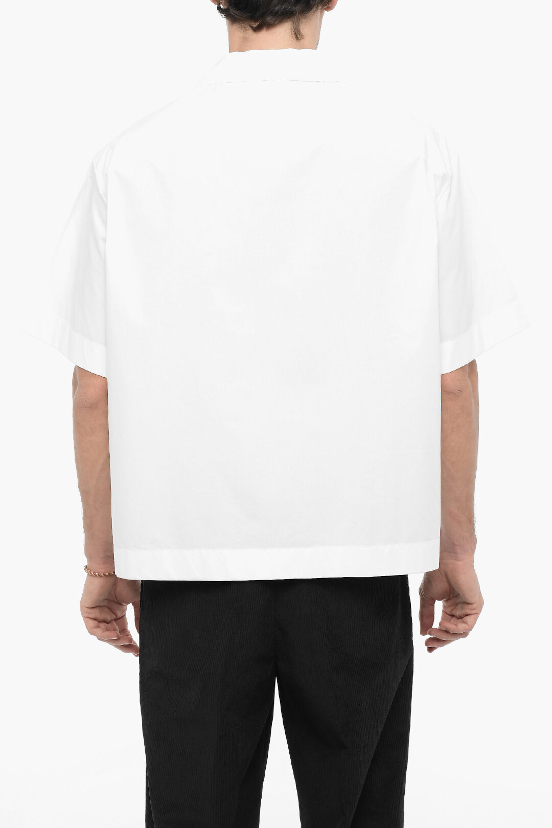 Neil Barrett Cotton Boxy Fit Shirt with Breast-Pocket herren - Glamood ...