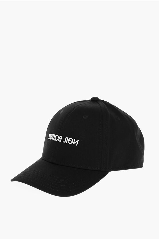 Neil Barrett Cotton Cap with Embroidered Logo men - Glamood Outlet