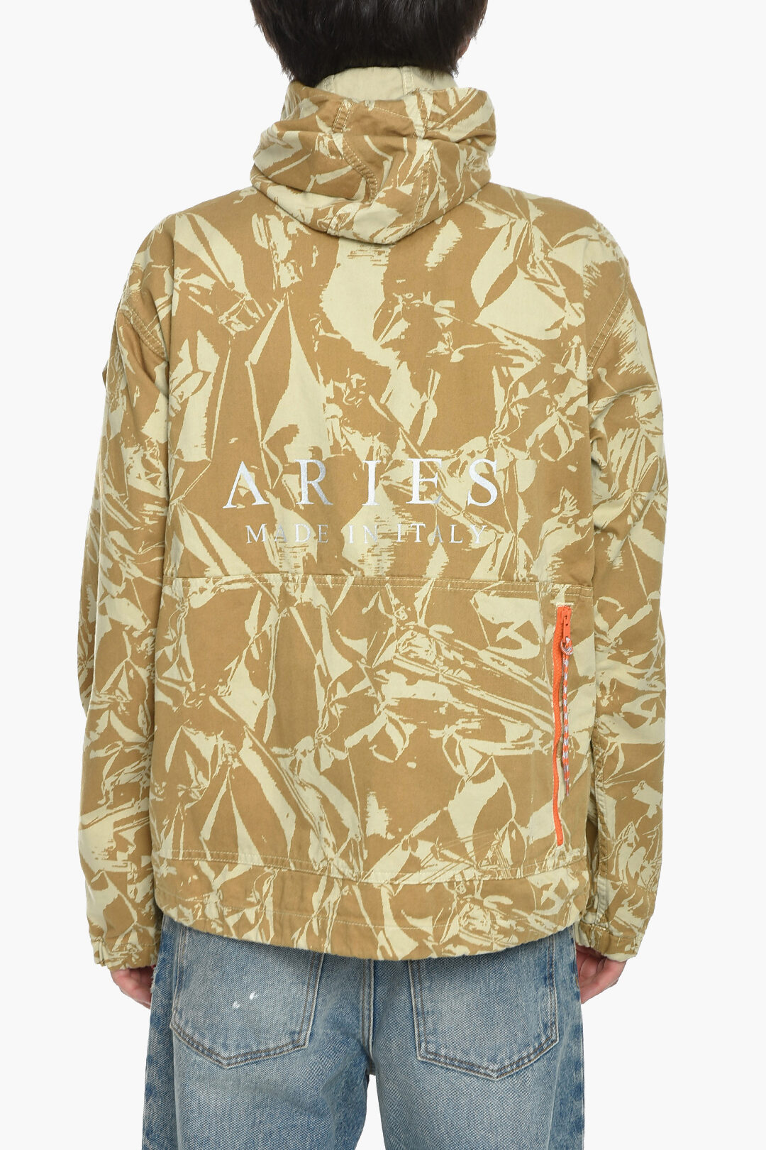 Aries Cotton Cargo Jacket with Camo Pattern men - Glamood Outlet