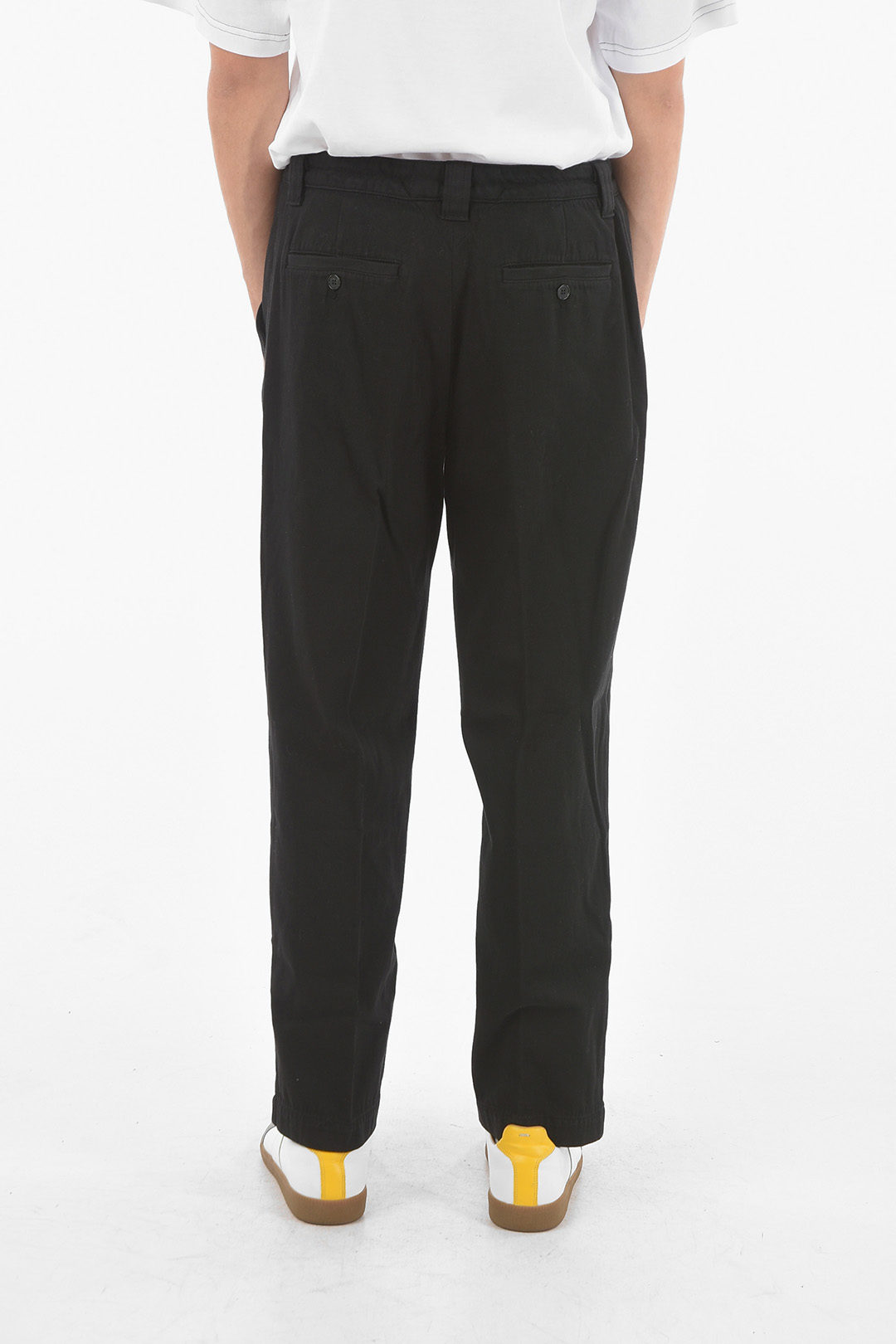 Kenzo Cotton CROPPED Pants men - Glamood Outlet