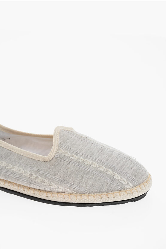 Vibi Venezia Cotton MAFALDA Furlane with Embroidery women - Glamood Outlet