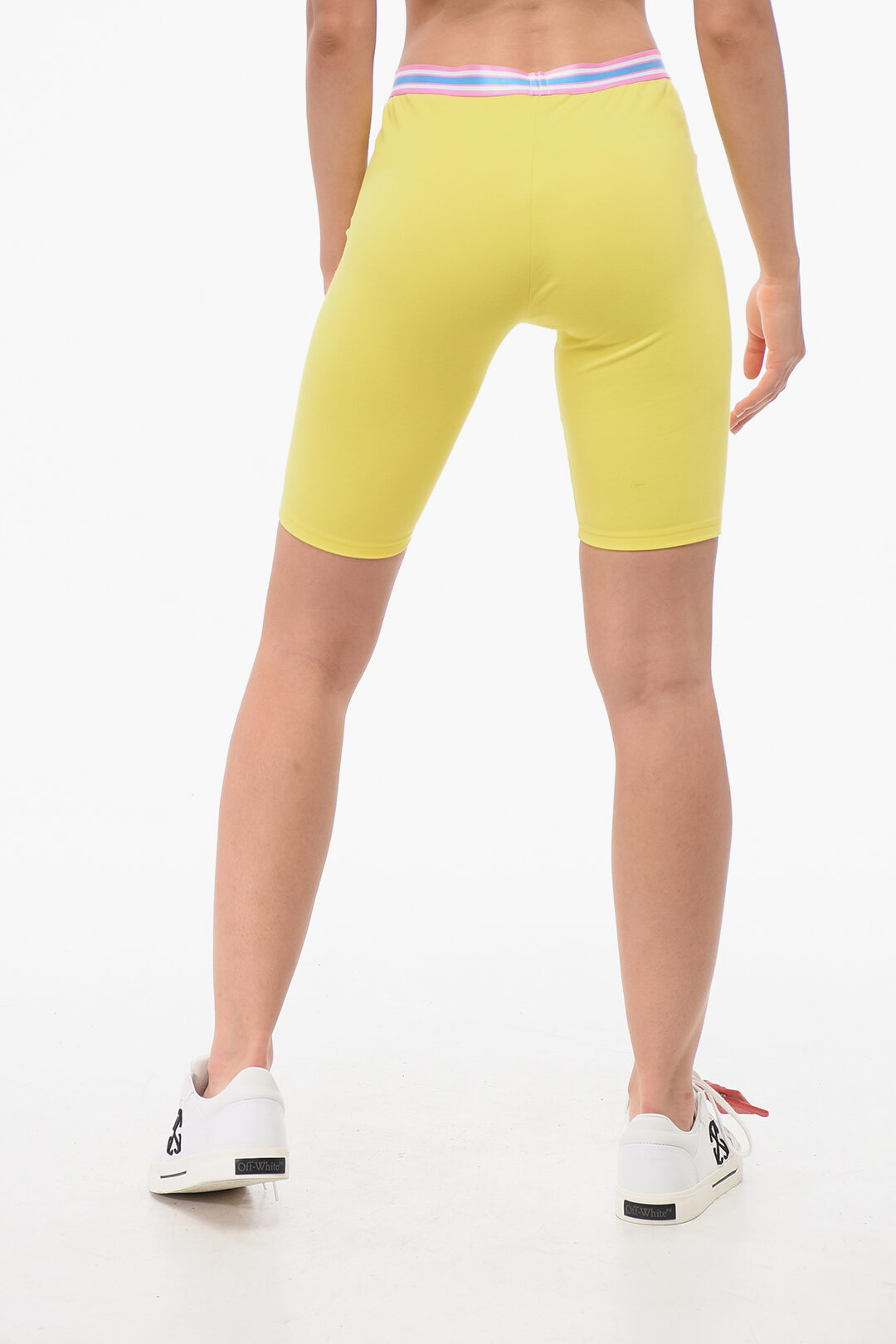 Dsquared2 Cotton Stretch Cycling Shorts with Logoed Band women ...