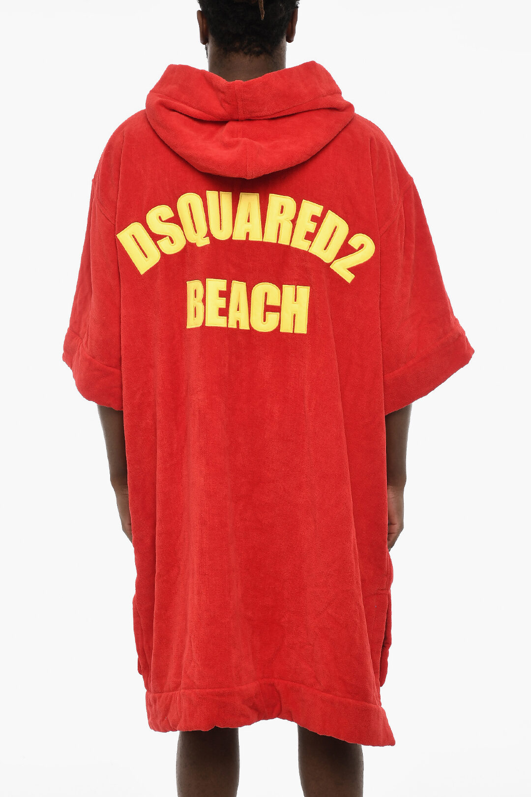 Dsquared2 Cotton Terry Beach Bathrobe men - Glamood Outlet