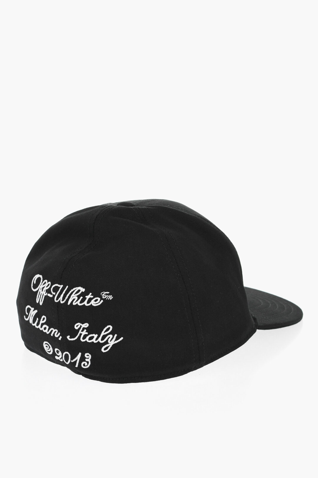 Off-White Cotton Twill BOXY Cap with Maxi Frontal Monogram men ...