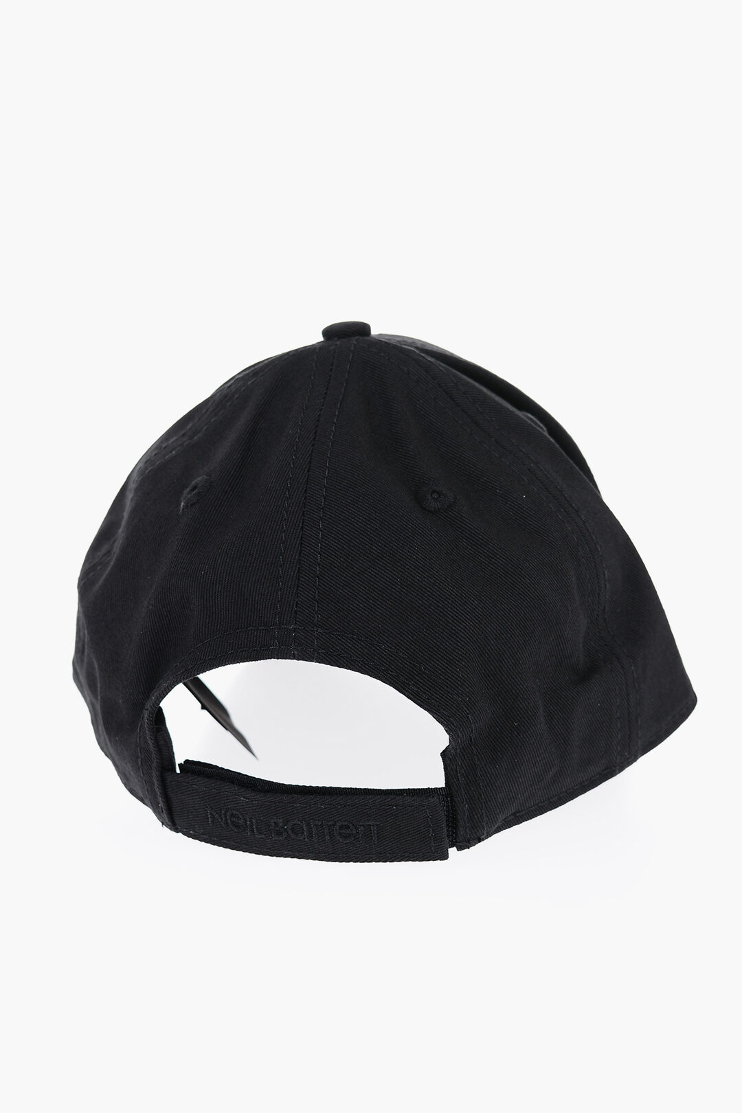Neil Barrett Cotton Twill SIX PANELS Cap with Embossed Print men ...