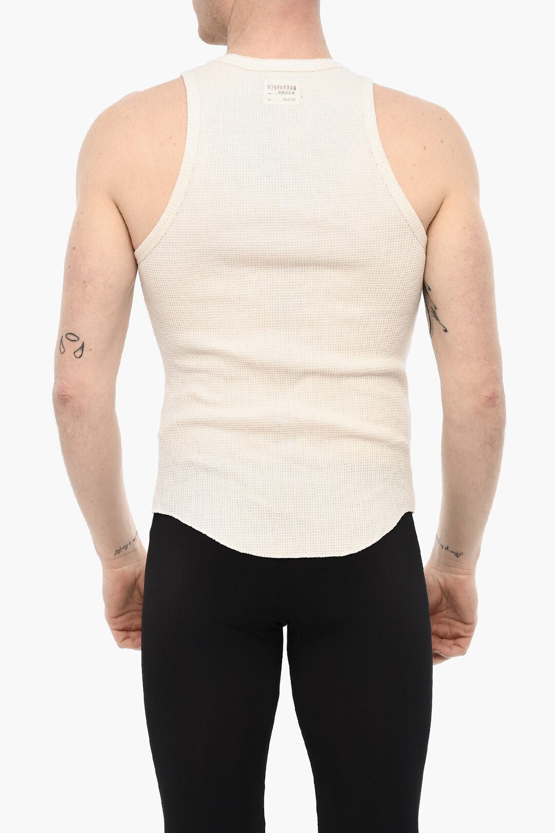 Dsquared2 Cotton Underwear Tank Top With Bow men - Glamood Outlet