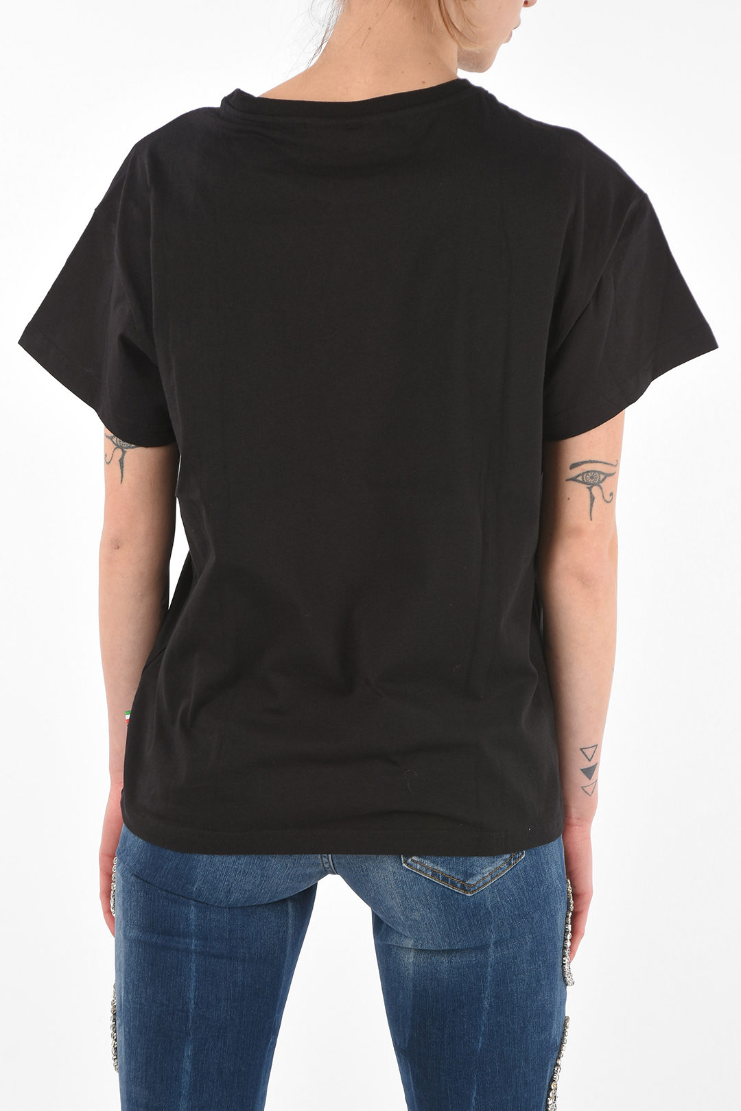 Philipp Plein COUTURE EST.1978 Crew Neck Printed Logo T-Shirt with ...