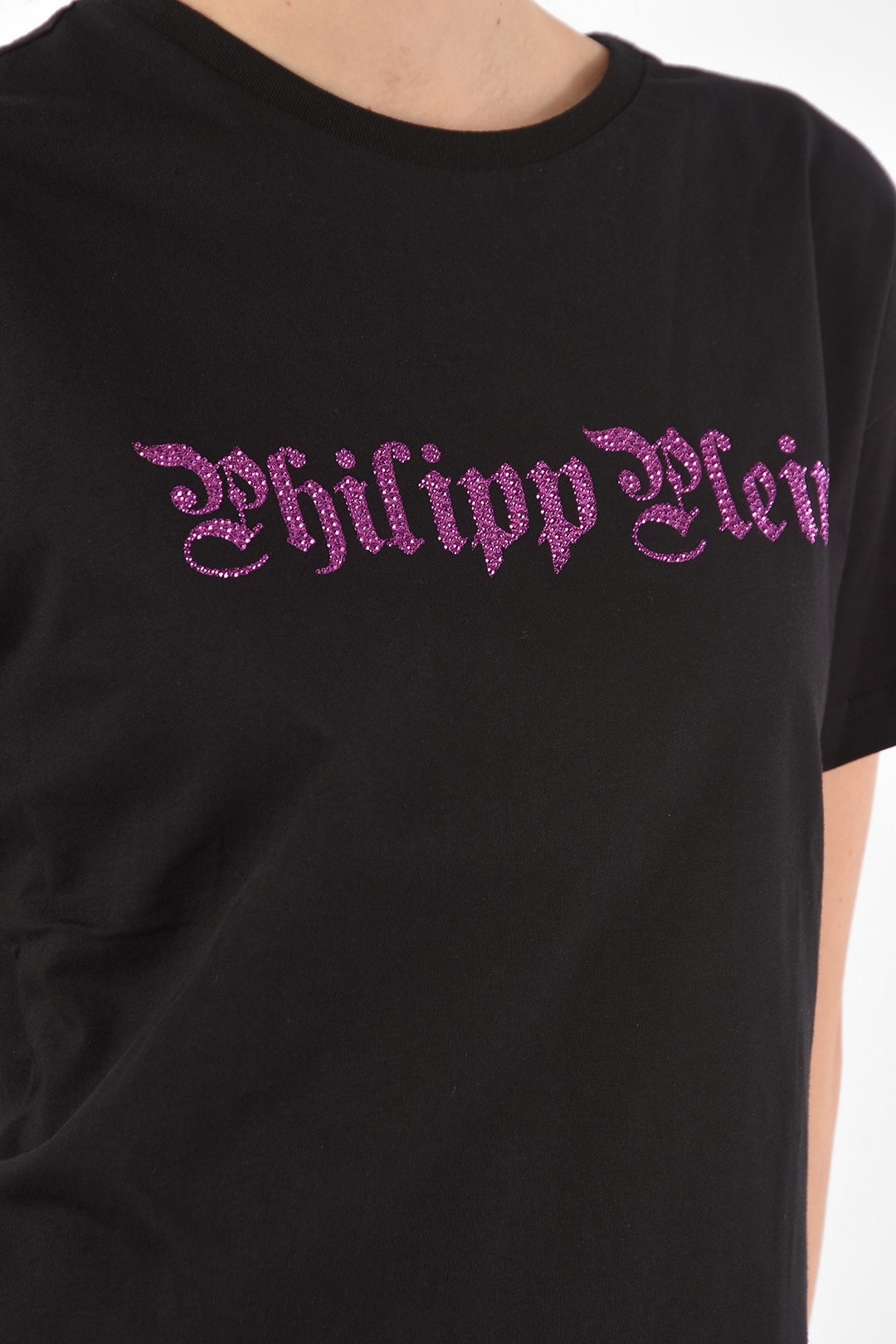 Philipp Plein COUTURE EST.1978 Crew Neck Printed Logo T-Shirt with ...
