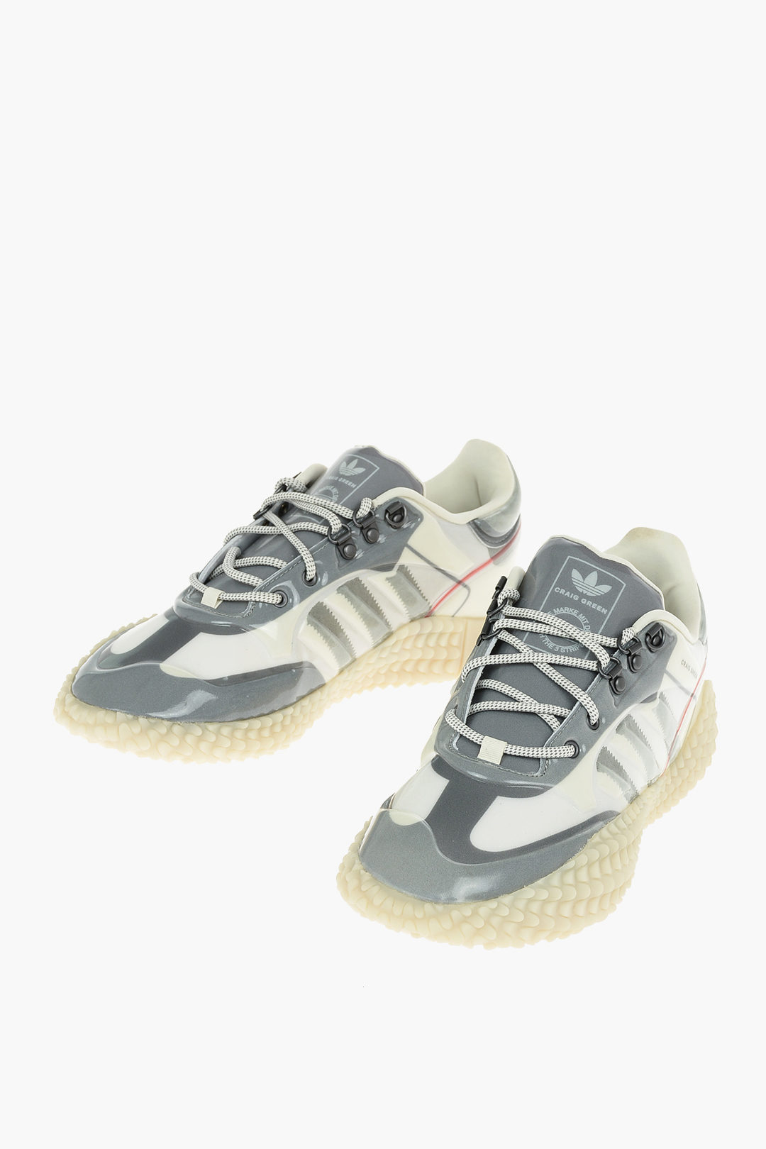 Adidas CRAIG GREEN Rubberised Fabric CG POLTA AKH I Low-Top Sneakers ...