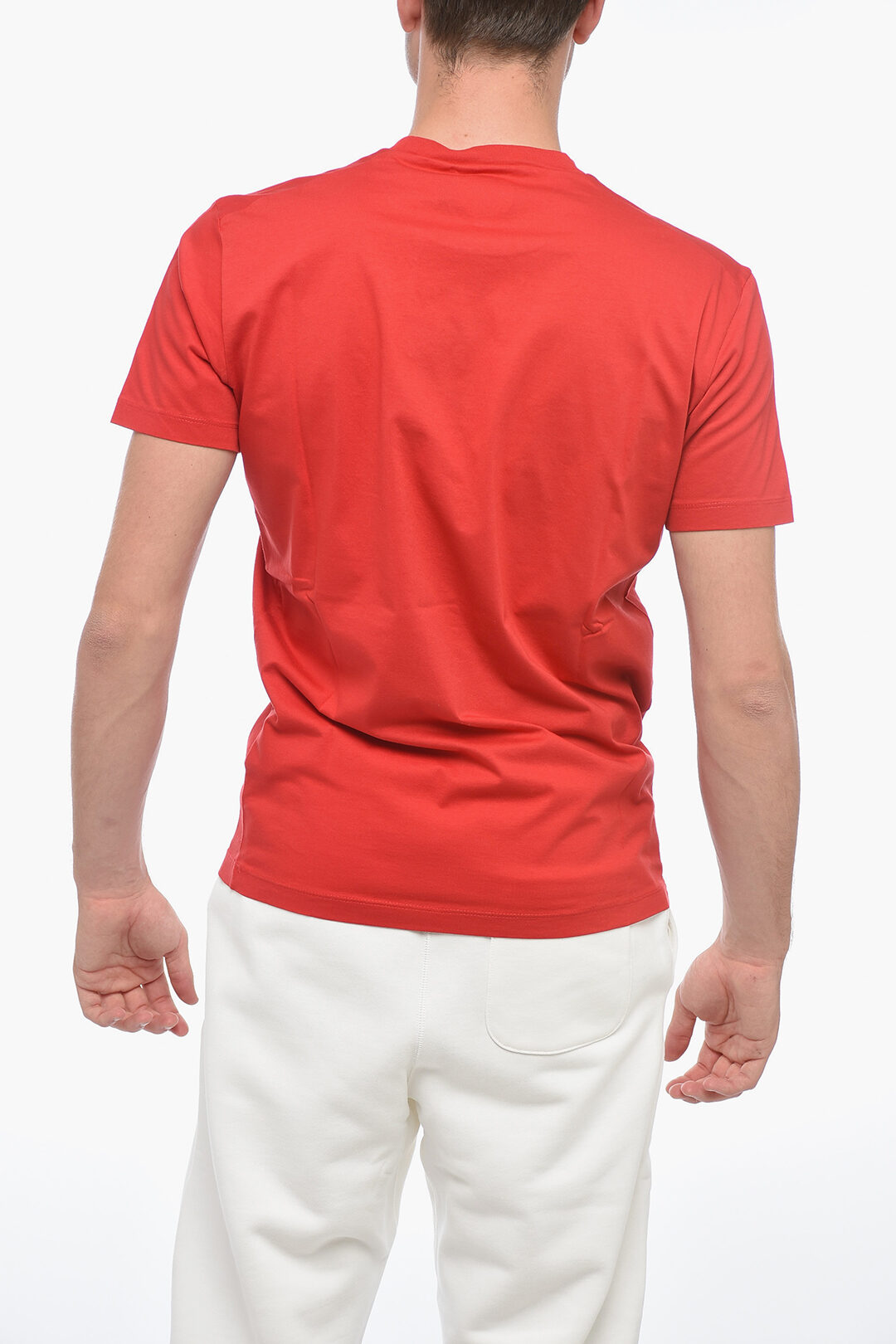 Dsquared2 Crew Neck Cool Fit T-Shirt with Printed Logo men - Glamood Outlet