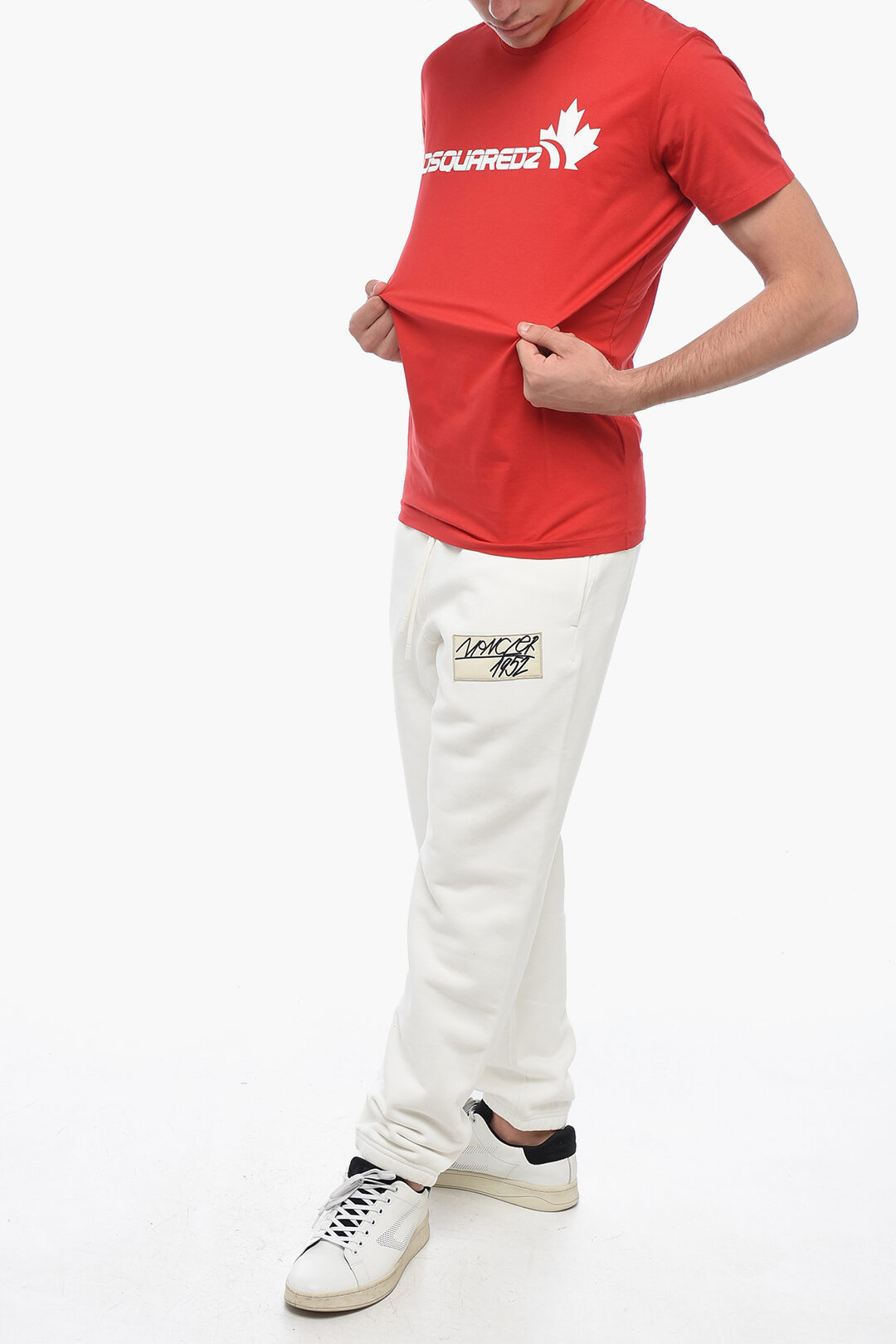 Dsquared2 Crew Neck Cool Fit T-Shirt with Printed Logo men - Glamood Outlet