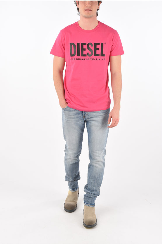 Diesel crew-neck T-DIEGO-LOGO t-shirt men - Glamood Outlet