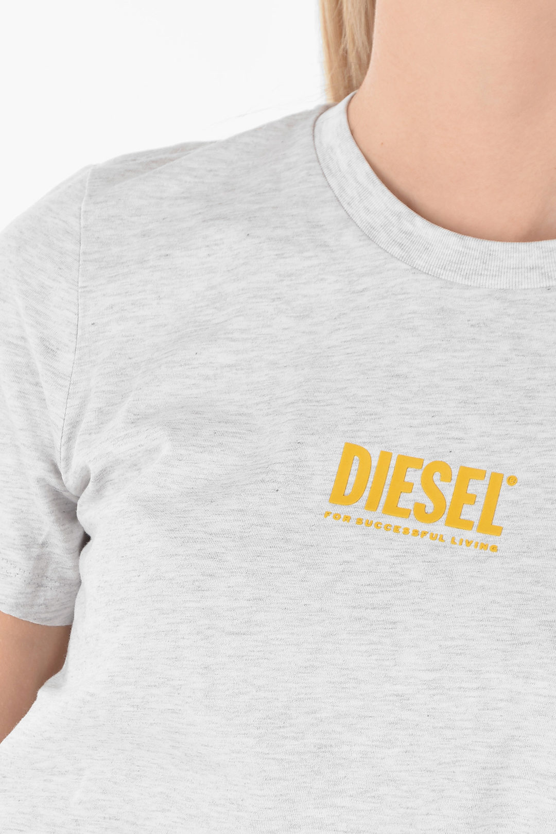 Diesel crew-neck T-SILY-ECOSMALLOGO t-shirt women - Glamood Outlet