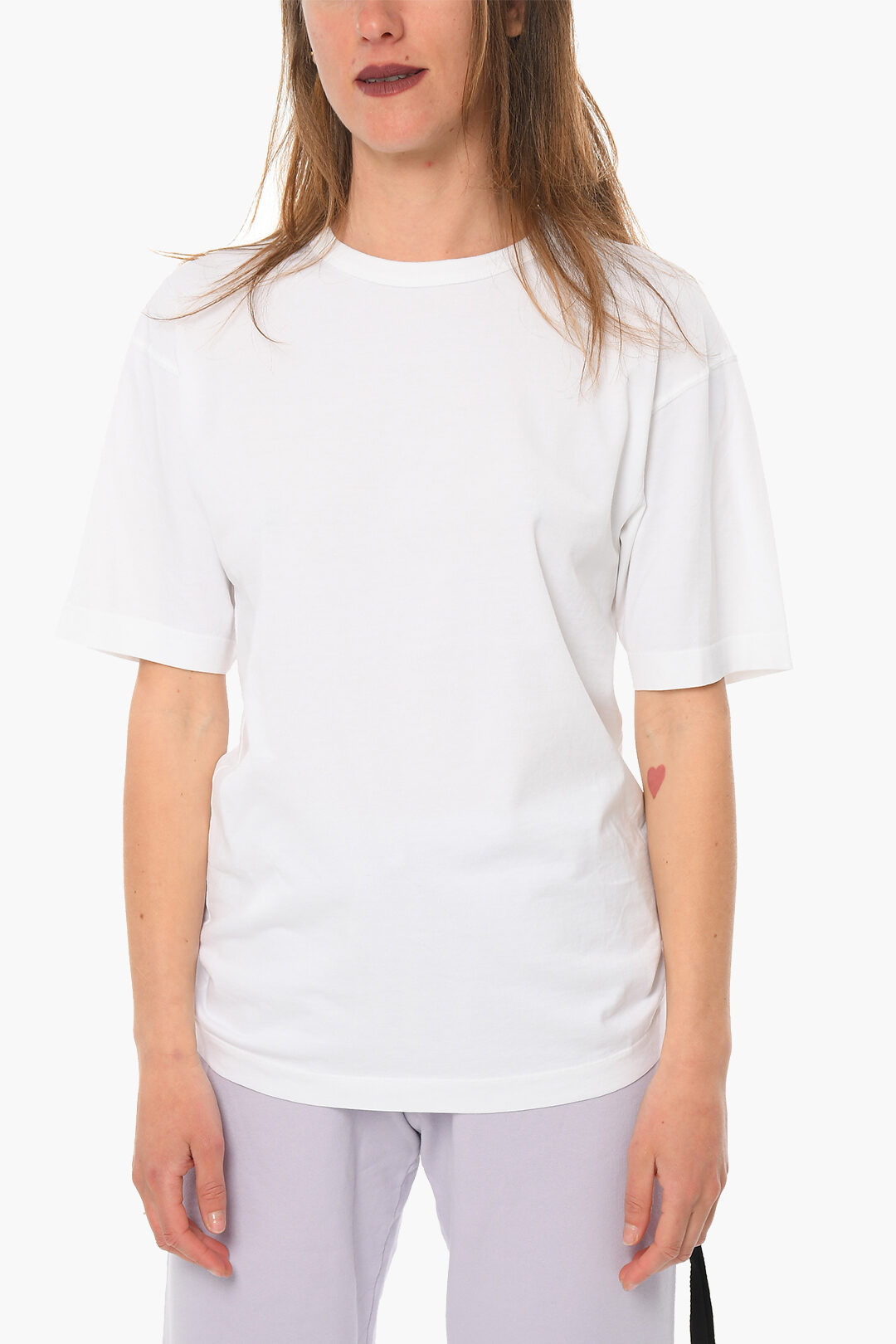 Ann Demeulemeester Crewneck SANDRA STANDARD T-shirt With Laces women ...