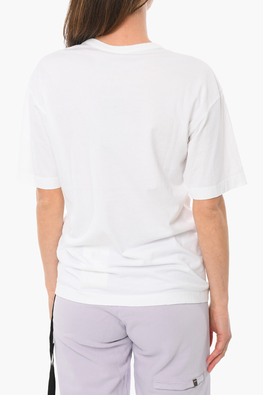 Ann Demeulemeester Crewneck SANDRA STANDARD T-shirt With Laces women ...