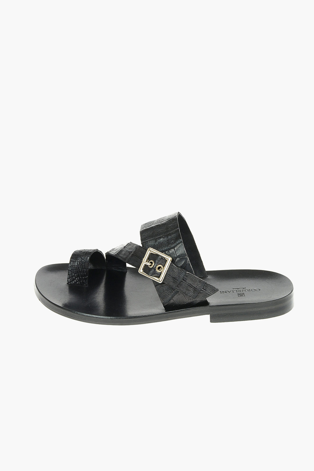 Corneliani Crocodile Skin Thong Sandals men - Glamood Outlet