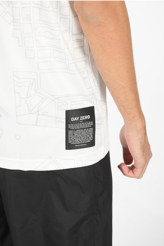 Puma DAY ZERO Tech Fabric T-shirt with Cape Town Water Maps Print men ...
